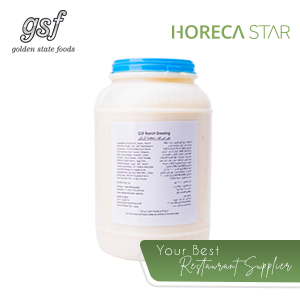 GSF Ranch Sauce 3.2 Kg - One Unit | Horeca Star
