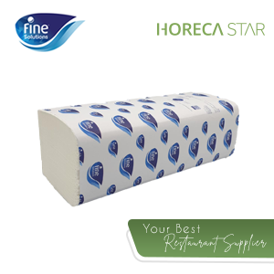 Fine Paper Hand Dispenser - 200 Tissues | Horeca Star